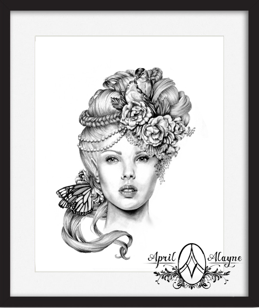 Balsamine 8.5x11in Fine Art Print – Artistry of April Alayne